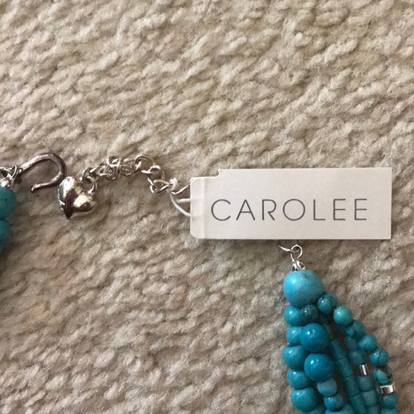 Carolee | Jewelry | Nwt Carolee Turquoise Beaded Necklace | Poshmark